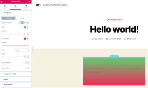 Hướng Dẫn Cách Xử Lý Khi đường Gradient Không Hoạt động Với Background