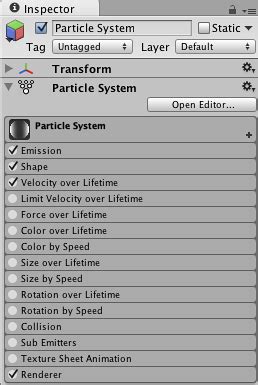 Unity Introduction To Particle System Modules Shuriken