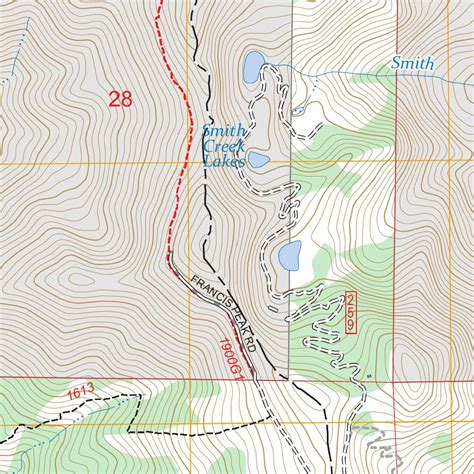 Peterson Ut Fstopo Map By Us Forest Service Topo Avenza Maps
