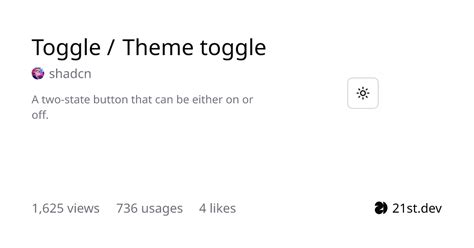 21st Dev The First Vibe Crafting Tool