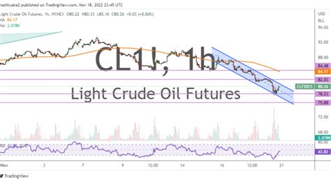Wti Crude Oil Bounces Off Trendline Support To Trade Above 80