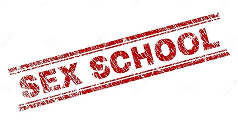 Scratched Textured Sex School Stamp Seal Stock Vector Illustration Of Imprint Print 138568272