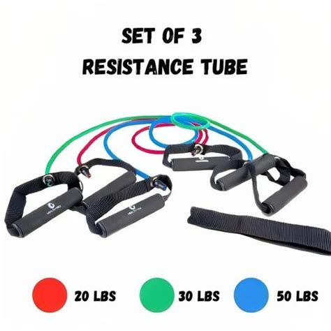 Bluered And Green Latex Resistance Tube Set At ₹ 299piece In Thane Id