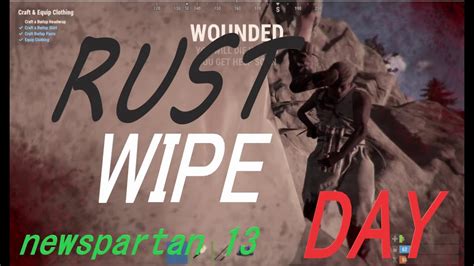 RUST WIPE DAY YouTube