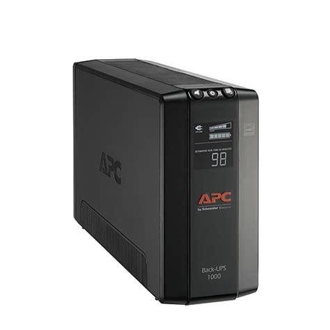 APC Back-UPS Pro 1000 VA Battery Backup, 8-Outlets, Black (BX1000M-LM60 ...