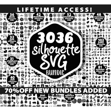 Svg Bundle Svg Bundles Fonts Svg Bundle Svg Files For Cri Inspire Uplift