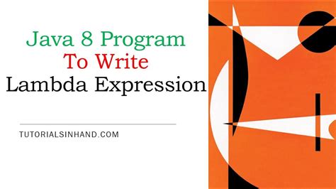 Lambda Expression In Java Example Learn To Write Program Using Lambda