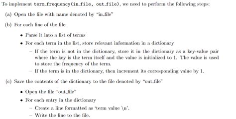 Solved Part For Each Function Provide The Necessary Chegg