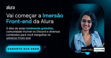 alura no linkedin alura imersãofrontend html css dev programação