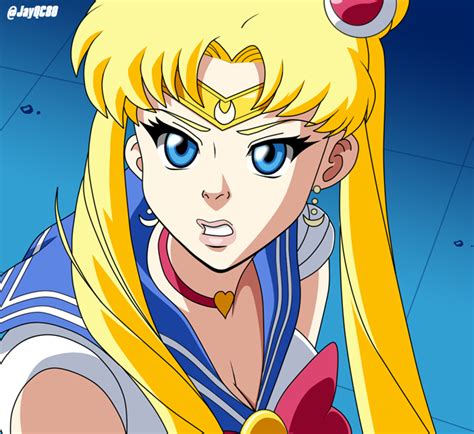Sailor Moon Screenshot Redraw By Jayqc80 On Deviantart