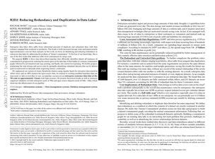 R2D2 Reducing Redundancy And Duplication In Data Lakes Papers With Code