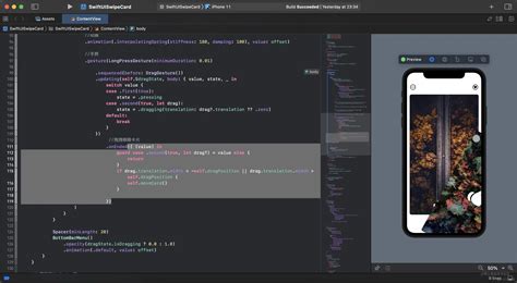 Swiftui极简教程19swipecard卡片滑动效果的使用（下）文如秋雨的技术博客51cto博客