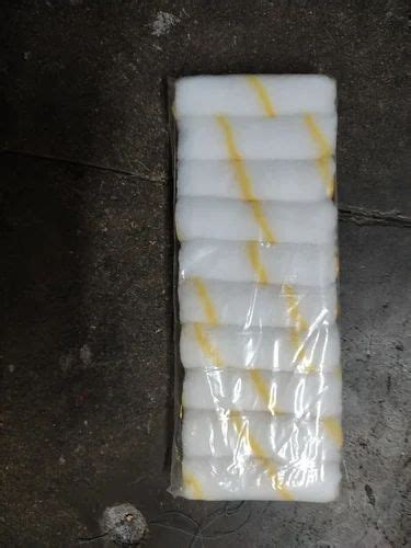 Yellow Line 4 Roller Cover Sleeve Refill Acrylic Polyester At Best