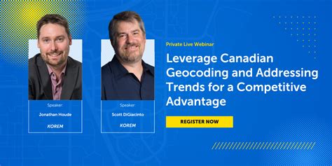 Canadian Geocoding And Addressing Trends Private Webinar