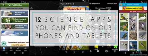 12 Science Apps You Can Find On Our Phones And Tablets
