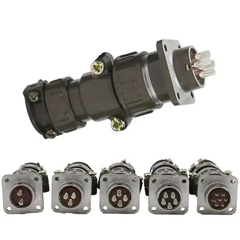 P20 Aviation Connector 20mm Plug Socket วงกลมคอน