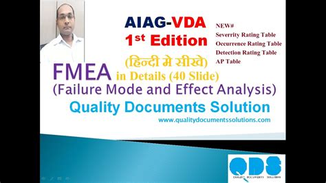 AIAG VDA FMEA Key Changes Overview PFMEA Training 41 OFF