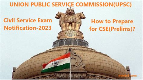 Upsc Civil Services Notification 2023