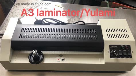 A4 A3 Metal Pouch Laminator Machine Laminating Machine Lamination