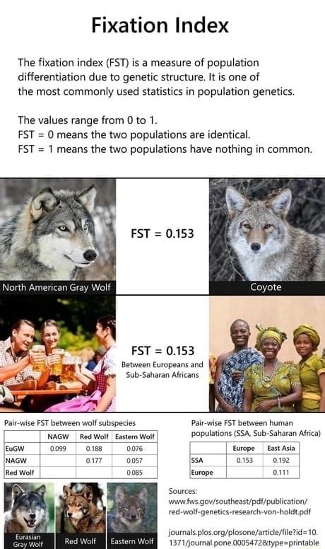Fixation Index The Fixation Index Fst Is A Measure Of Population Differentiation Due To