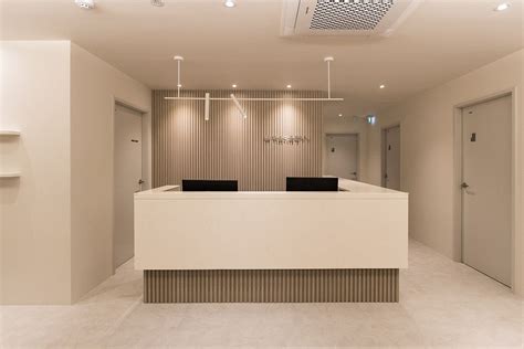 병원 인테리어 전문 업체 접수대 안내데스크 설계 제작 및 공사 시공사례