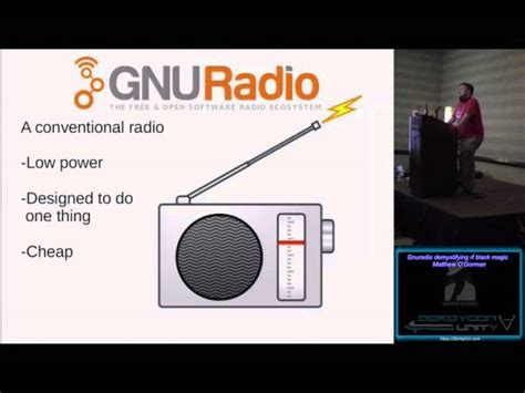 Conference Talks Talk Gnuradio Demystifying Rf Black Magic From Youtube Class Central