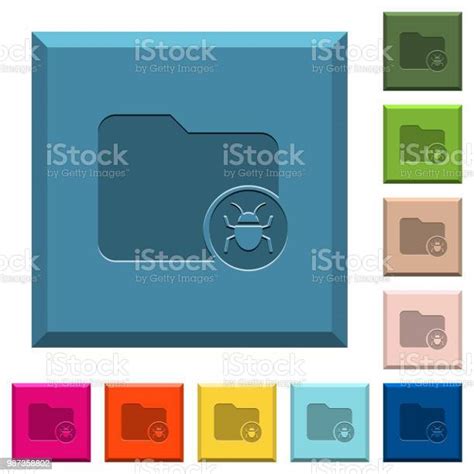 격리 디렉터리 새겨진 아이콘 모서리 사각형 버튼 격리에 대한 스톡 벡터 아트 및 기타 이미지 격리 데이터 만족한 Istock