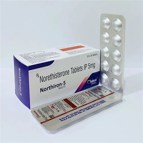Norethisterone 5 Mg Tablets At ₹ 635box Primolut N Tablets In