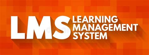 Lms Learning Management System Acronym Software Application For The Administration
