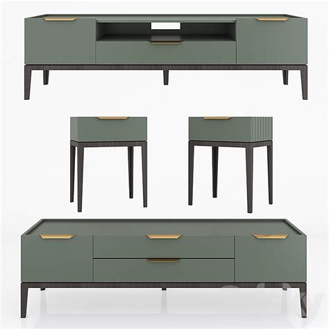 Dantone Home Metropolitan stand set - Sideboard & Chest of drawer - 3D ...