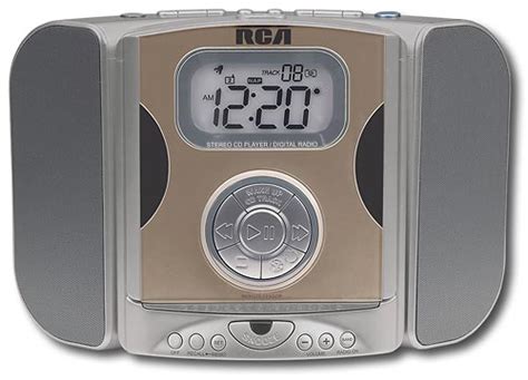 Best Buy Rca Cd Clock Radio With Amfmtv Digital Tuner Rp3765
