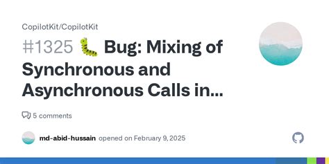 🐛 Bug Mixing Of Synchronous And Asynchronous Calls In Langgraph Agent