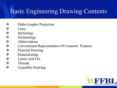 Basic Engineering Drawing Ppt