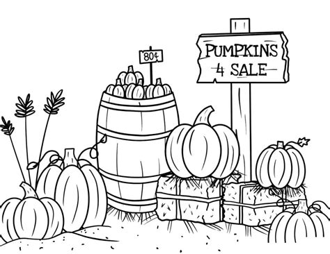 Græskar Tegninger Til Farvelægning Farvelegning Com