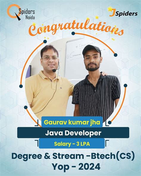 Qspiders L Learn 📚 L Code 🧑‍💻 L Get Placed Congratulation Ayush