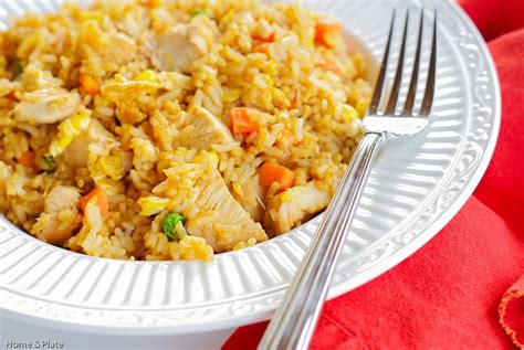 Chicken Fried Rice Better Than Takeout Home And Plate