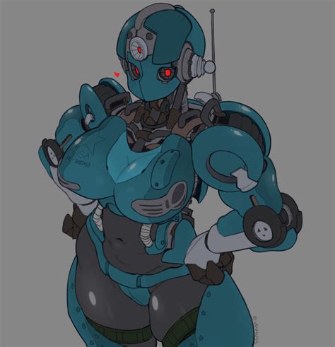 Rule 34 Assaultron Assaultron Fallout Athletic Female Belly Belly Button Bethesda Softworks