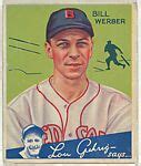 Goudey Gum Company Bill Werber Boston Red Sox The Metropolitan