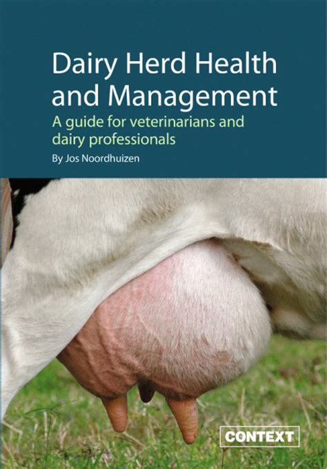 Dairy Herd Health And Management Paperback Context Bookshop