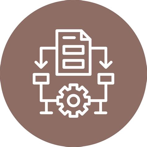 Ilustração De ícones De Vetor De Algoritmo Do Icones De Codificação E Desenvolvimento Vetor