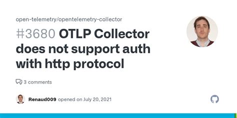 Otlp Collector Does Not Support Auth With Protocol · Issue 3680 · Open Telemetry