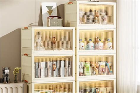 플라스틱서랍장 리빙원 이동식 폴딩박스 투명 리빙박스 접이식 수납 정리함 정리수납장 오늘의집 쇼핑