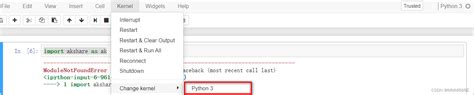 Modulenotfounderror No Module Named和collecting Package Metadata Repodatajson Failed