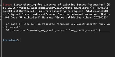 Solution For Error Validating Token Idx10223 Jon Gallant