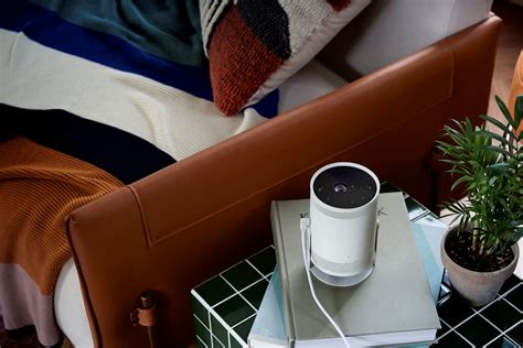 Samsungs Tiny Freestyle Projector Turns Any Wall Into A Big Screen Tv