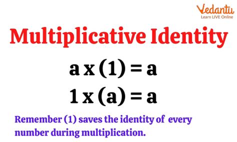 Multiplicative Identity Examples