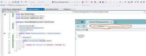 c razor page error namespace razor already contains a definition