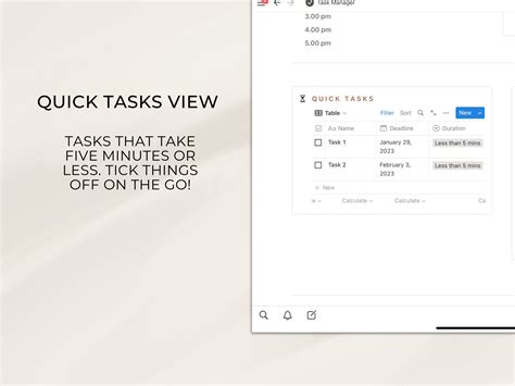 Notion Template Task Manager Notion Planner Project Manager Notion Dashboard All In One