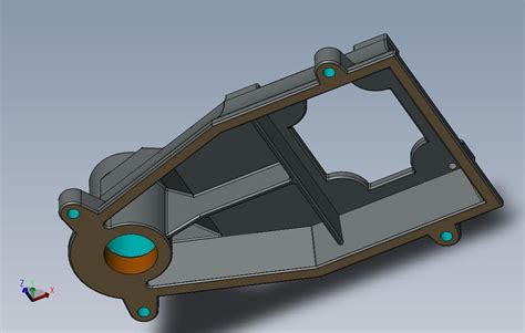Dt－第1449栏钻机底座 Solidworks 2005 模型图纸免费下载 懒石网