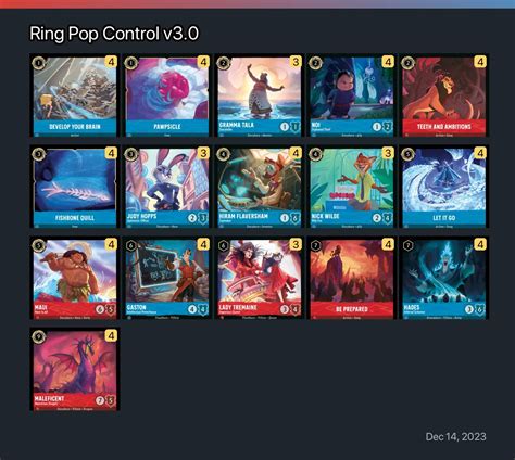 ring pop control v3 0 lorcana deck lorcana gg